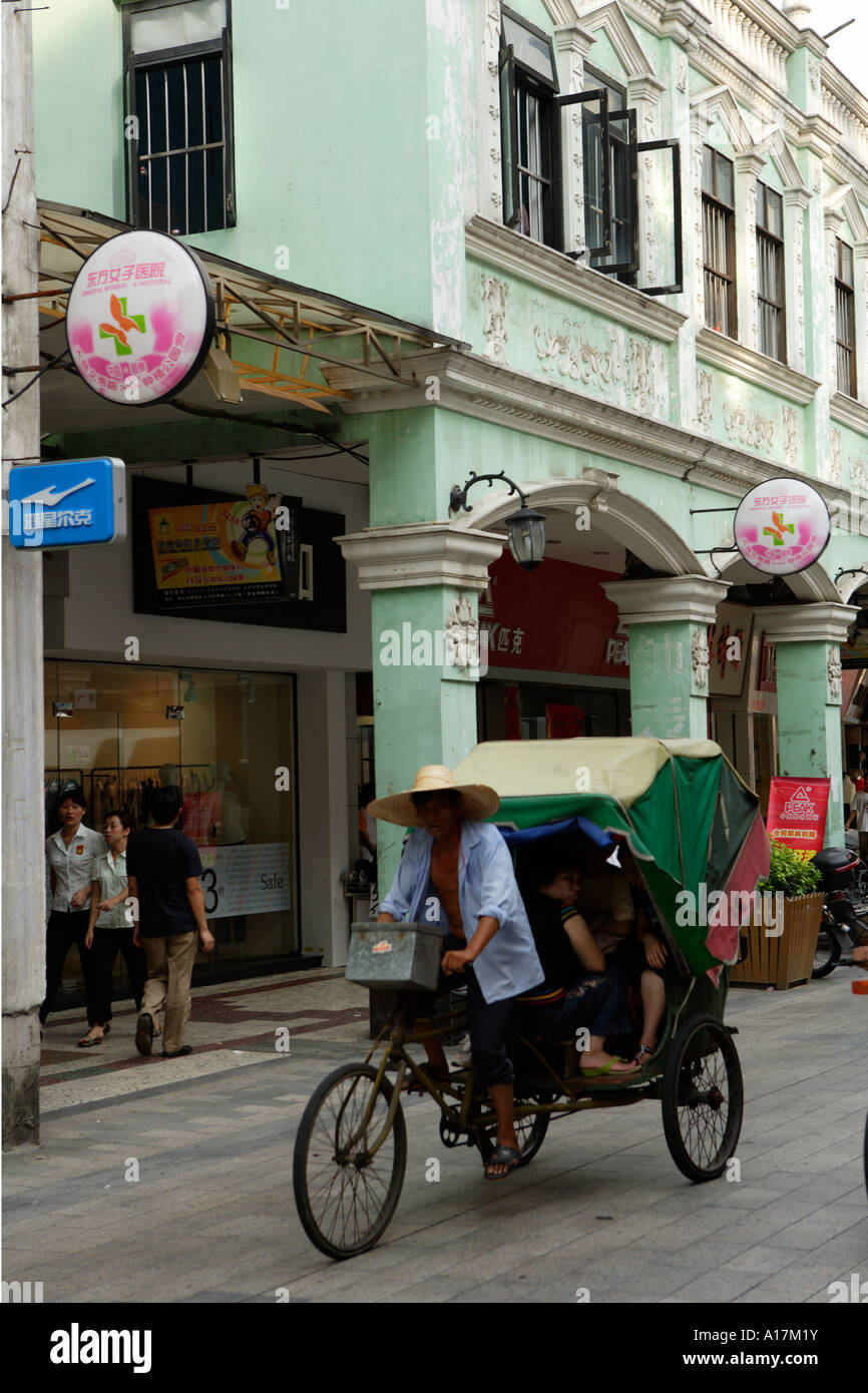Rickshaw, Shunde, Foshan, GuangDong, China Stock Photo - Alamy