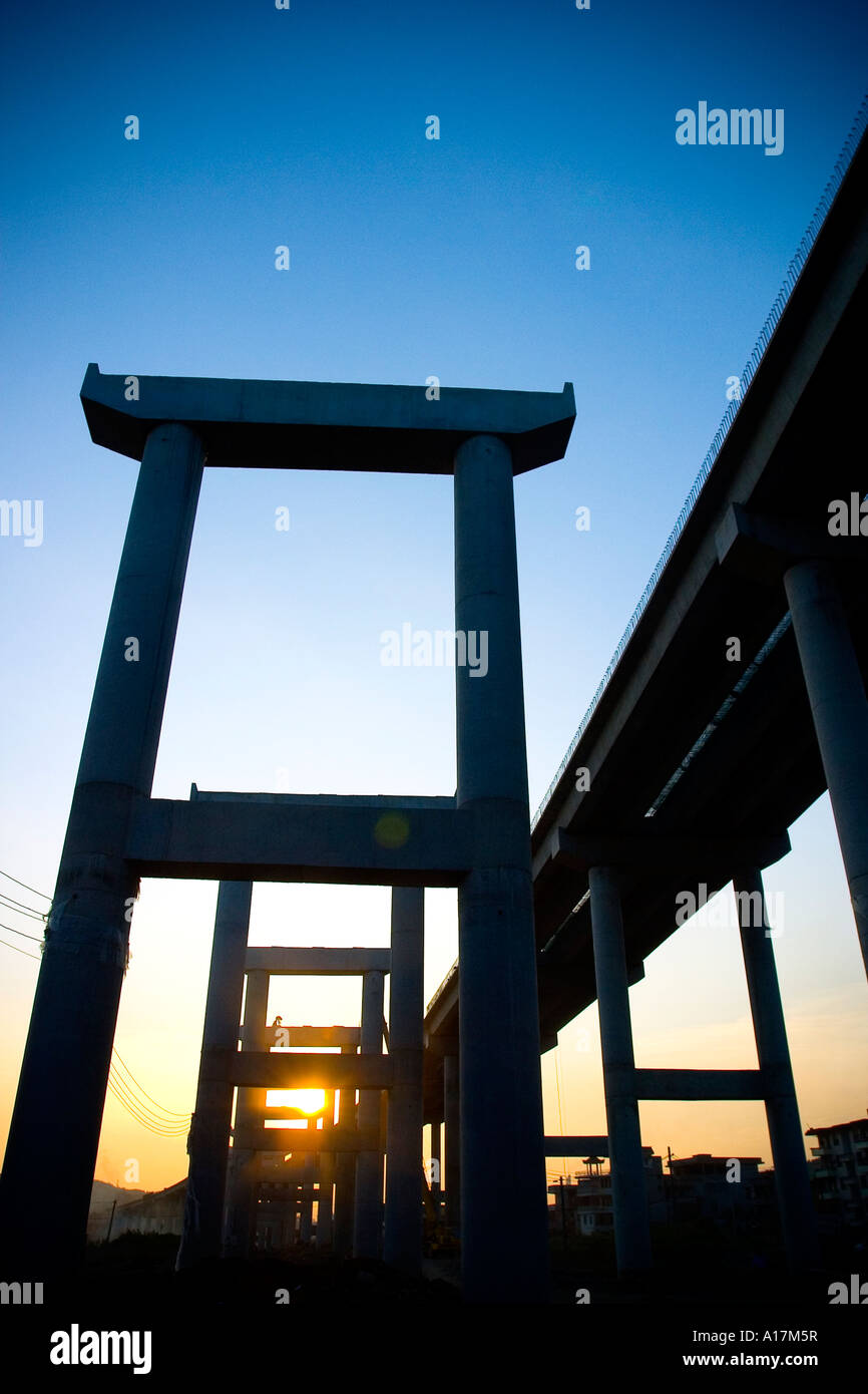 A highway construction site Stock Photo - Alamy