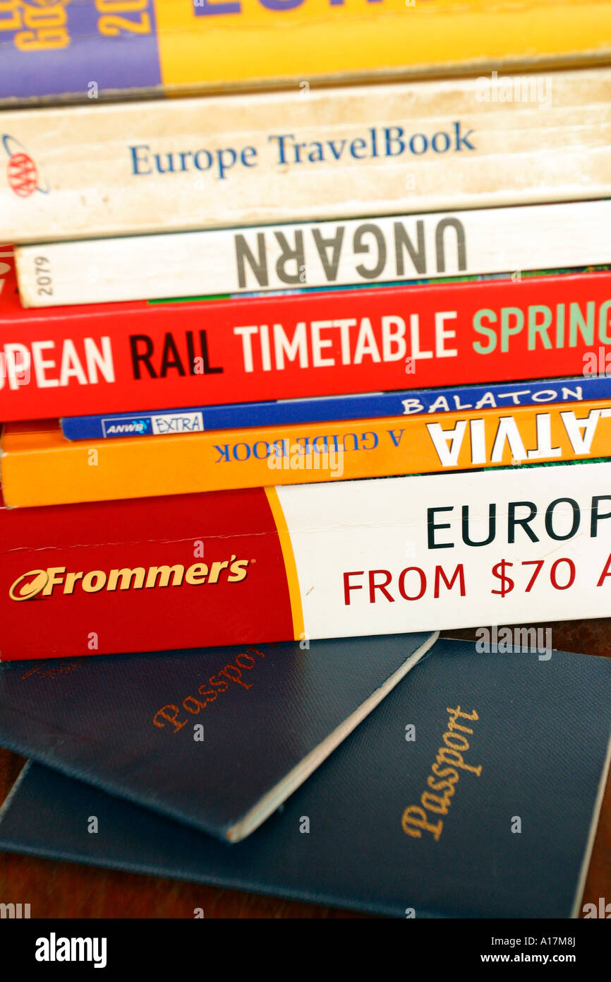 Europe passports collection hi-res stock photography and images - Alamy