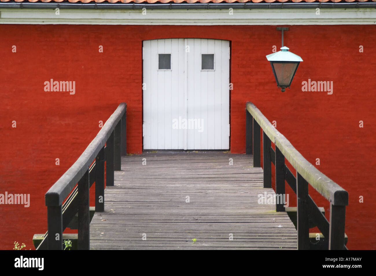 entrance over a bridge Stock Photo - Alamy