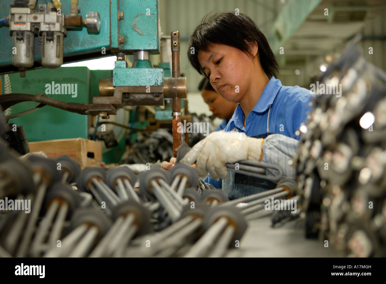 Heater Element Manufacturing, Guangdong, China Stock Photo - Alamy