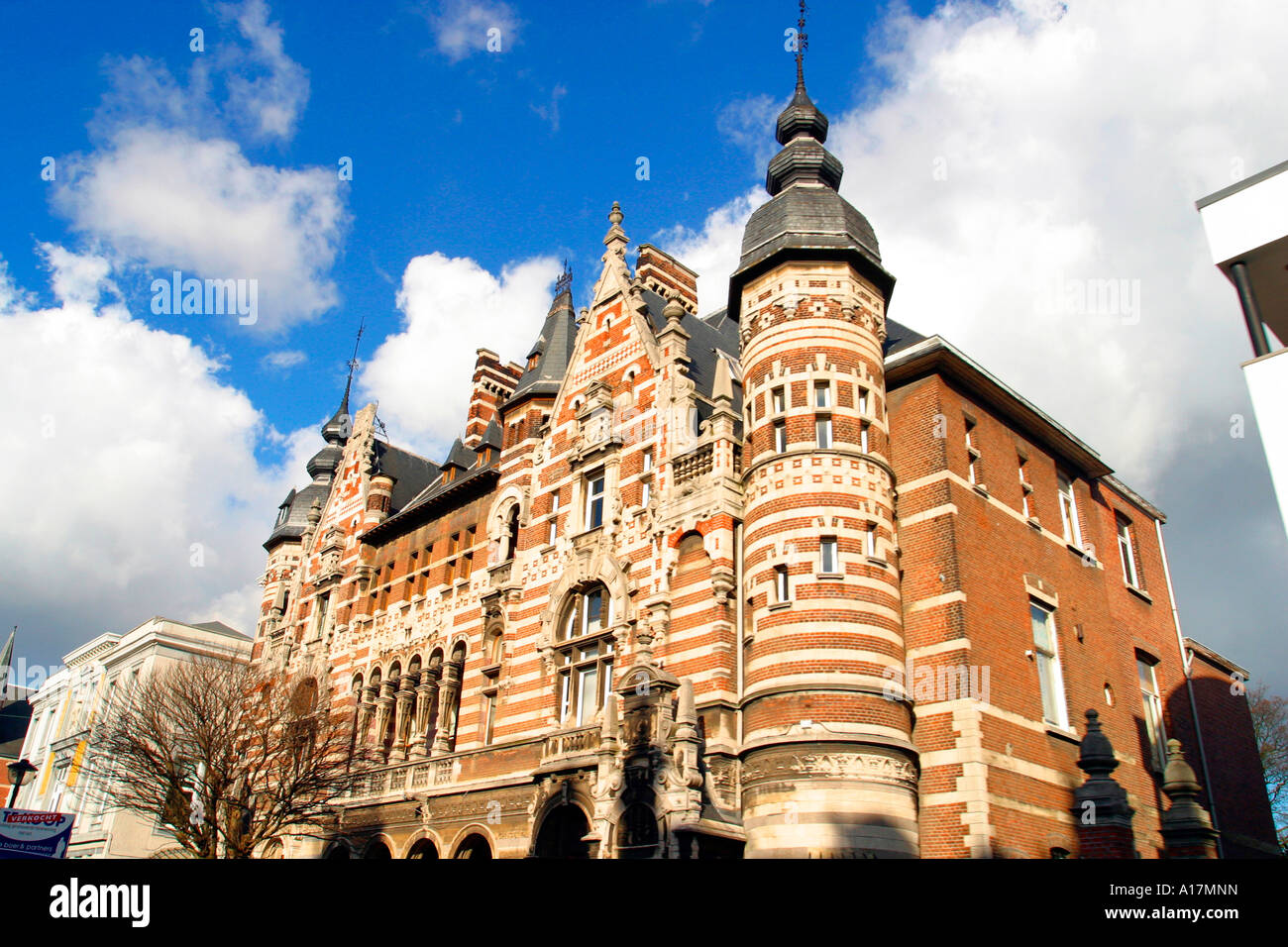 Typical Flemish Architecture in Antwerp Belgium Stock Photo - Alamy