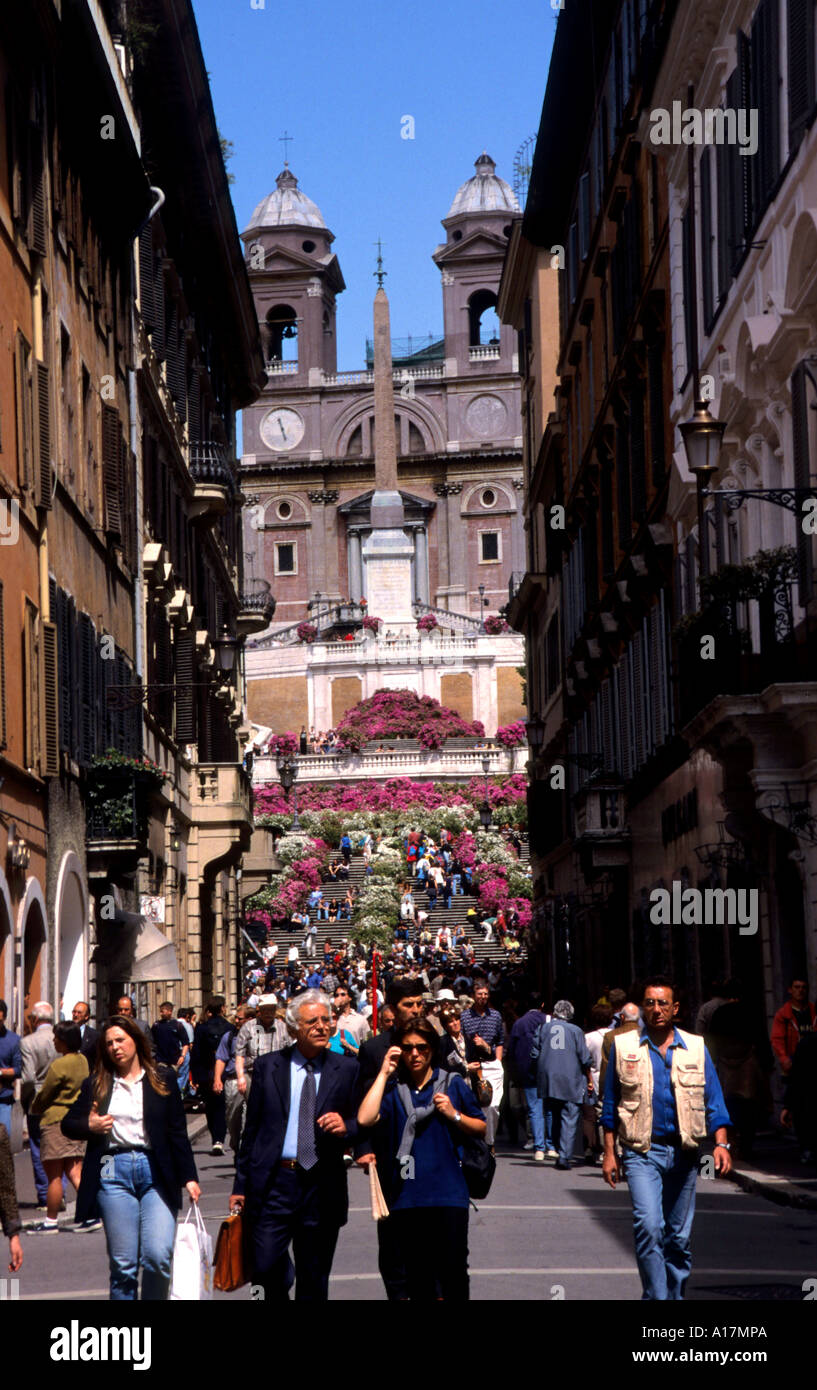 City street rome hi-res stock photography and images - Alamy