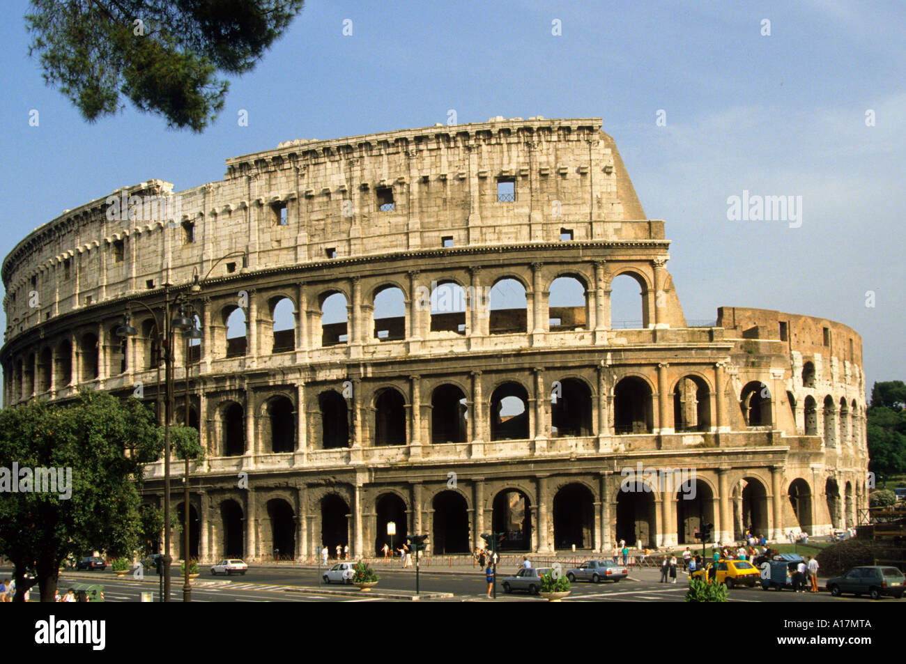 Colosseum - Colosseo oval amphitheatre in the centre of the city of ...