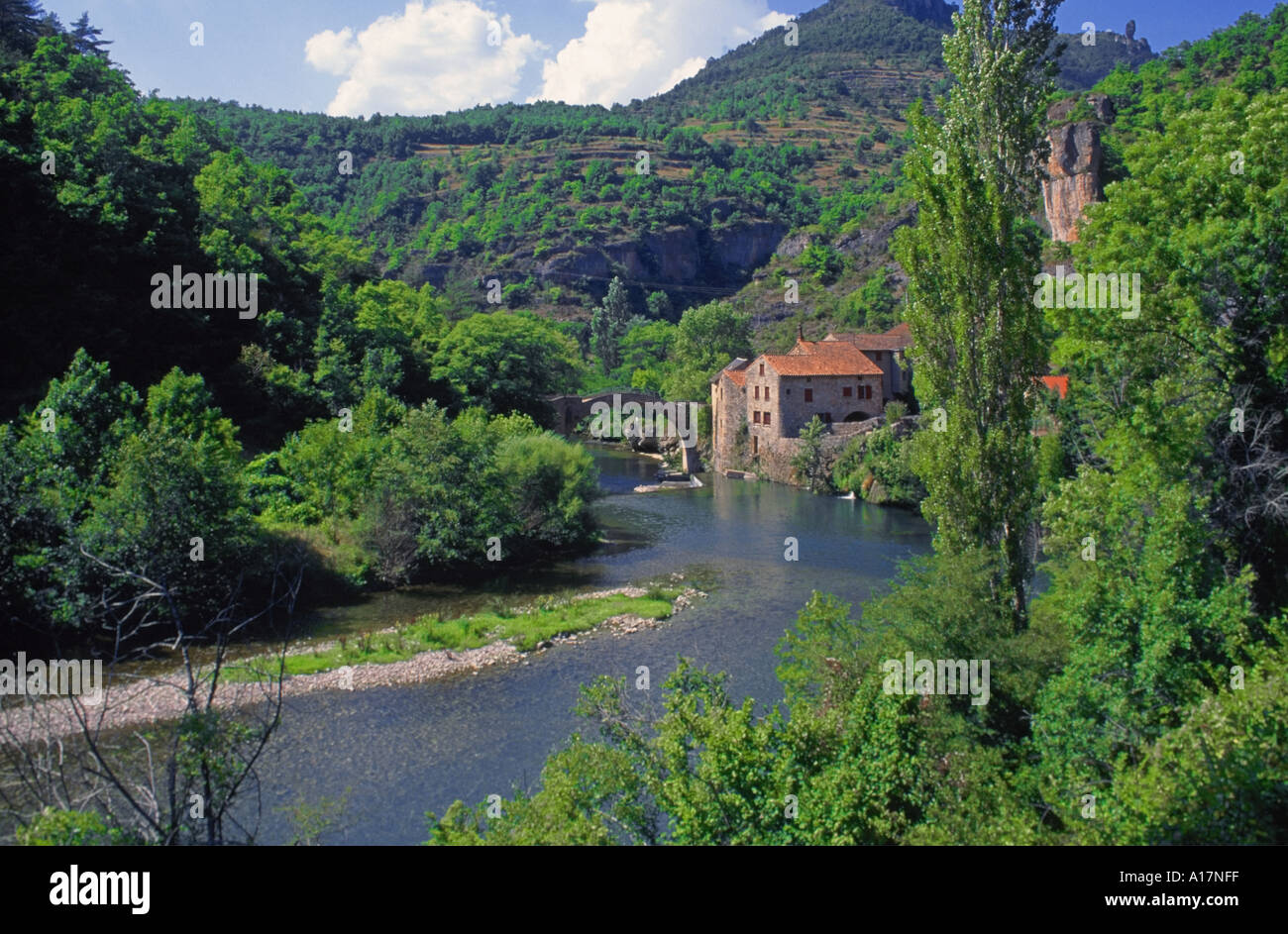 france aveyron gorges de la dourbie region midi pyrenees aveyron Stock ...