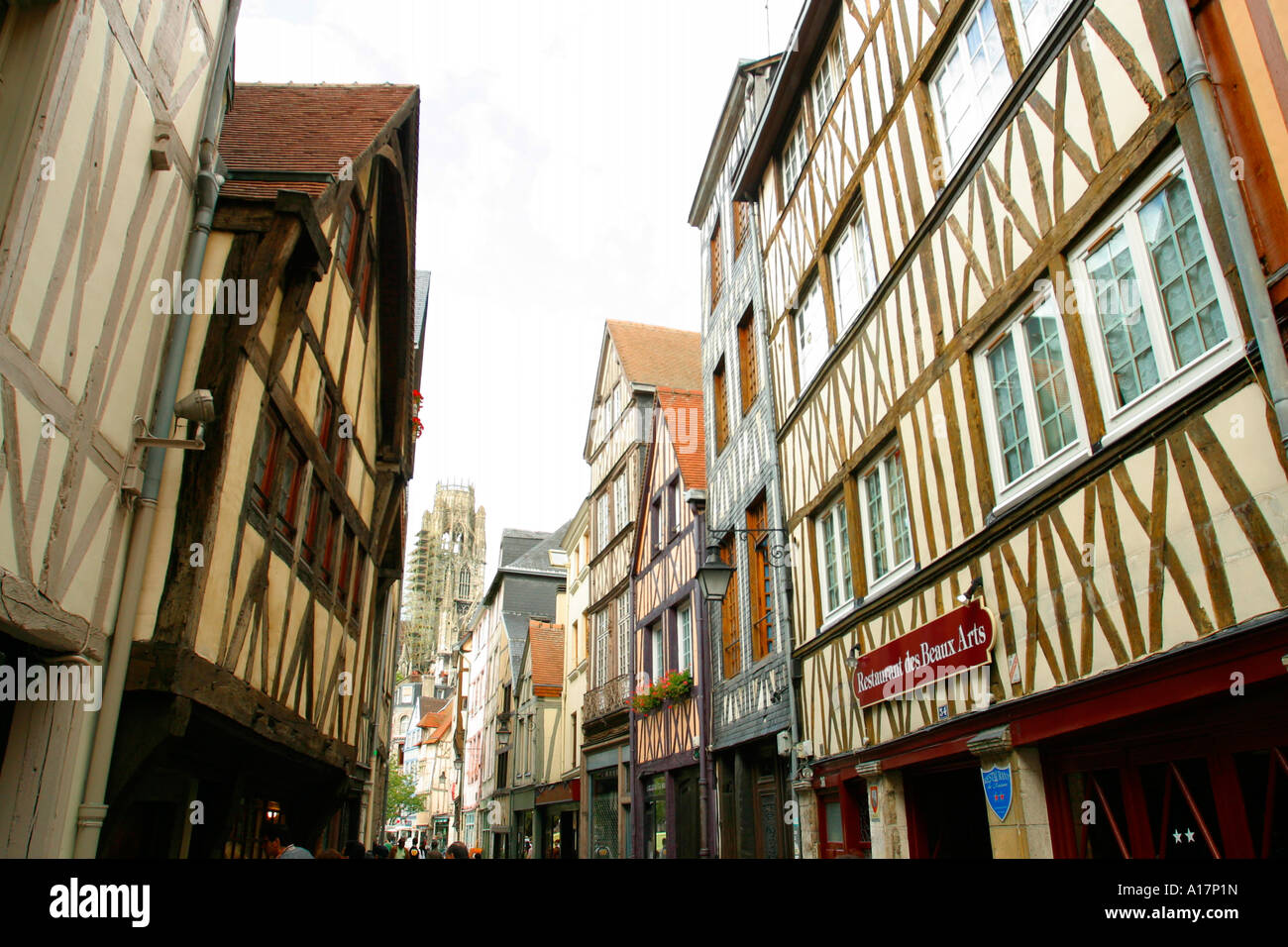 The Medieval Town of Rouen, France Stock Photo - Alamy