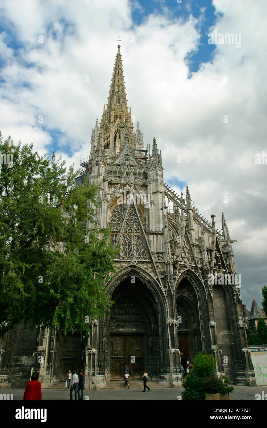 Cathedral Notre Dame, Rouen, France Stock Photo - Alamy