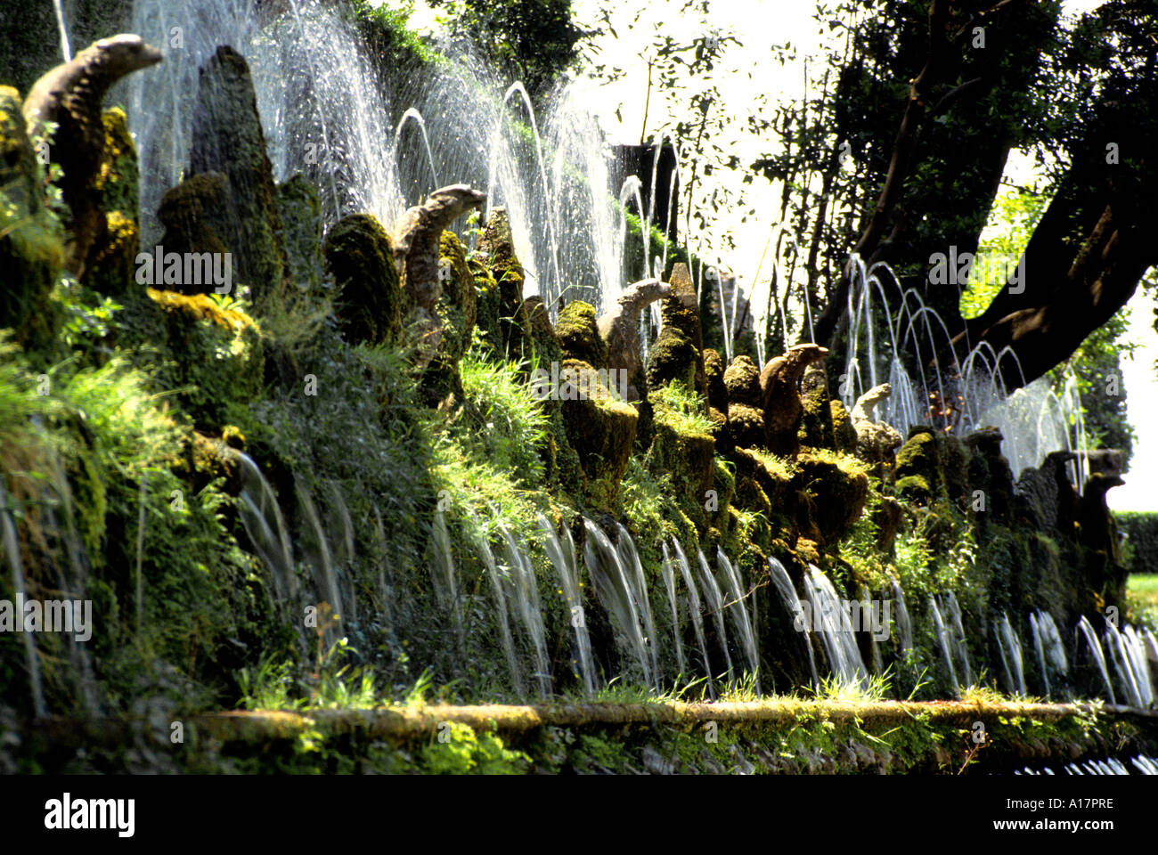 Villa d'Este 16th-century villa in Tivoli, Italian Renaissance garden ...