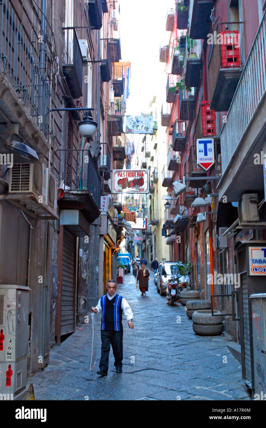 Napoli streetscape hi-res stock photography and images - Alamy