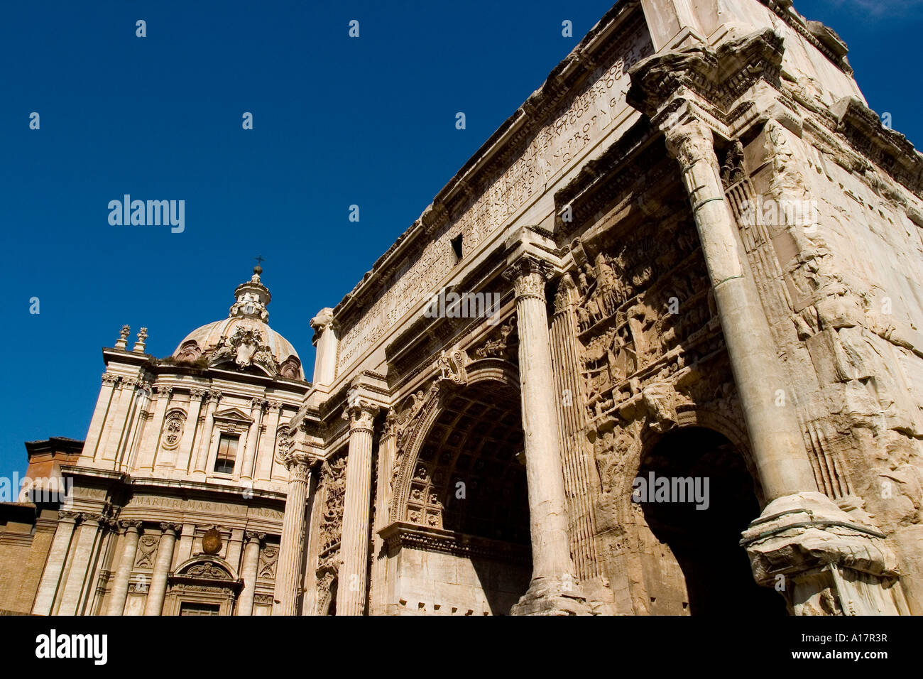 Basilica, Rome Italy Stock Photo - Alamy