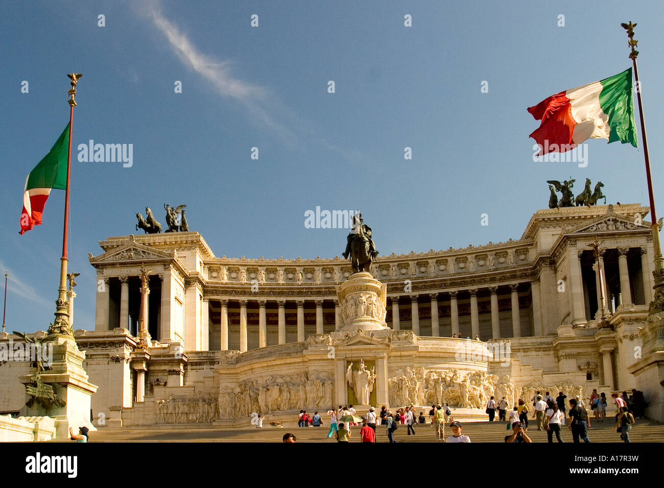 Monument to Victor Emmanuel II, Rome, Italy Stock Photo - Alamy