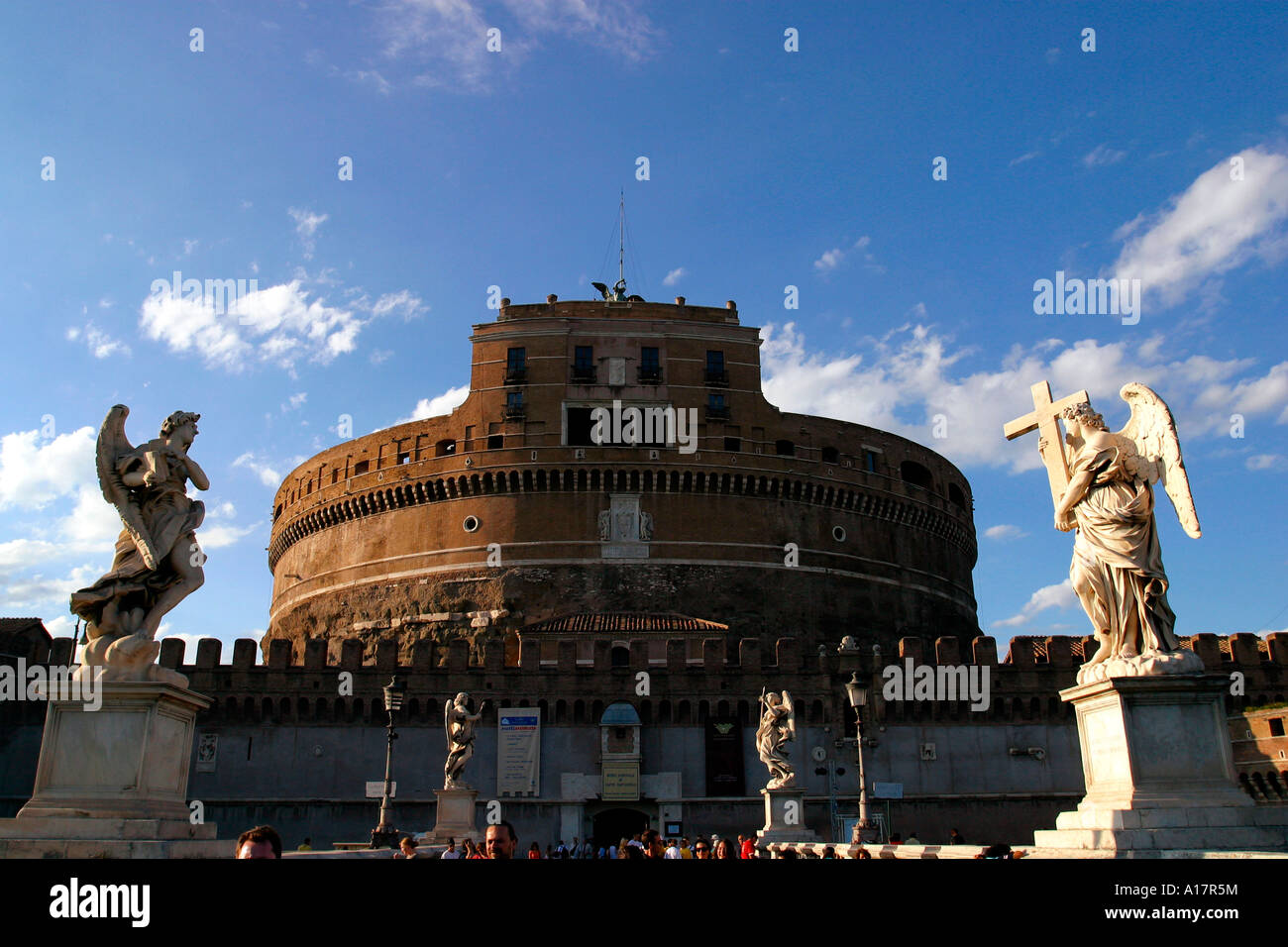 St Angelo Castel, Rome, Italy Stock Photo - Alamy