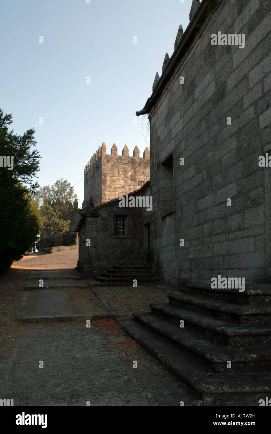 Póvoa de Lanhoso Castle, Portugal Stock Photo - Alamy