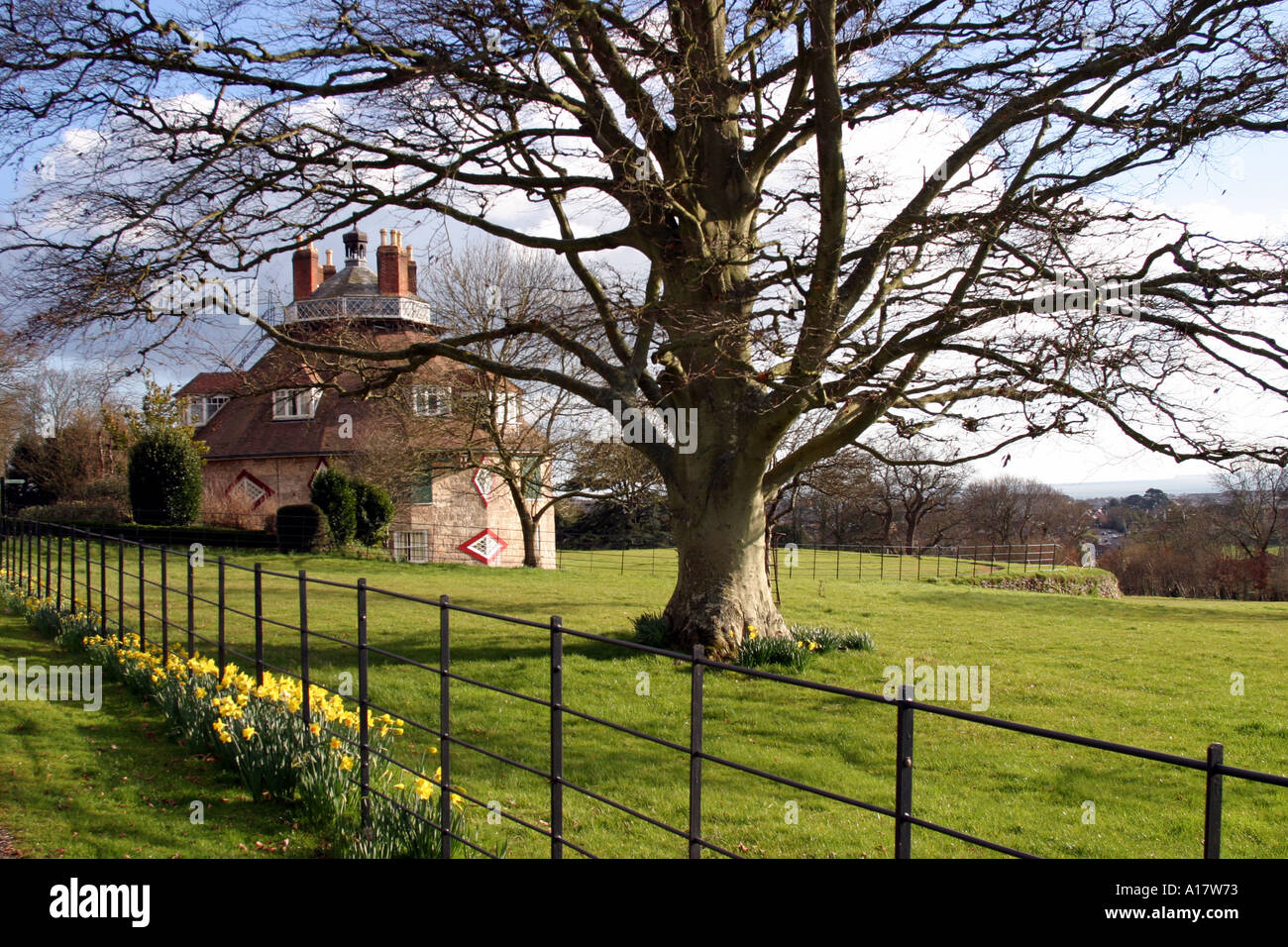 A la Ronde Exmouth Exe Exeter Devon taken from public road