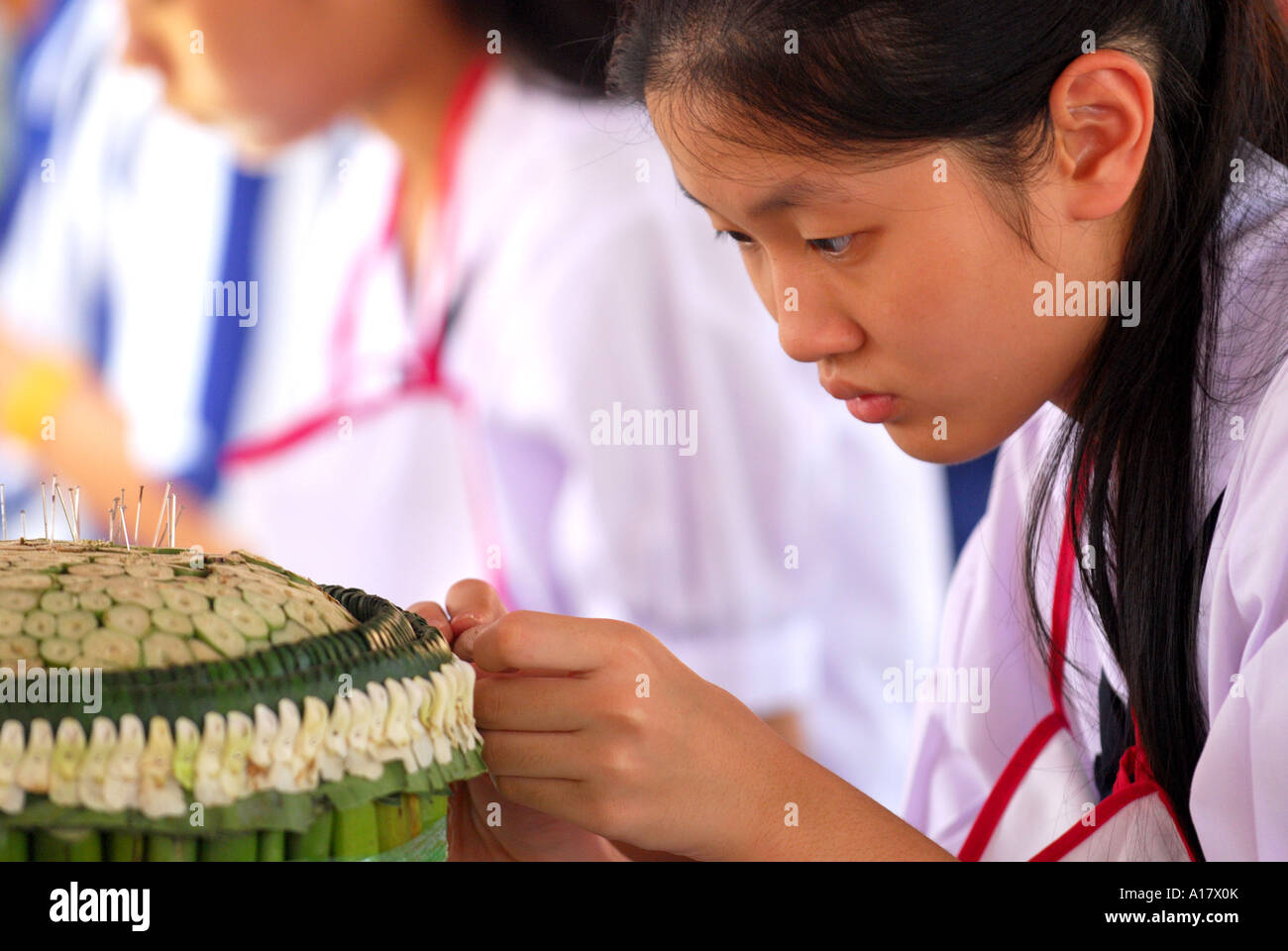 Krathong making hi-res stock photography and images - Alamy