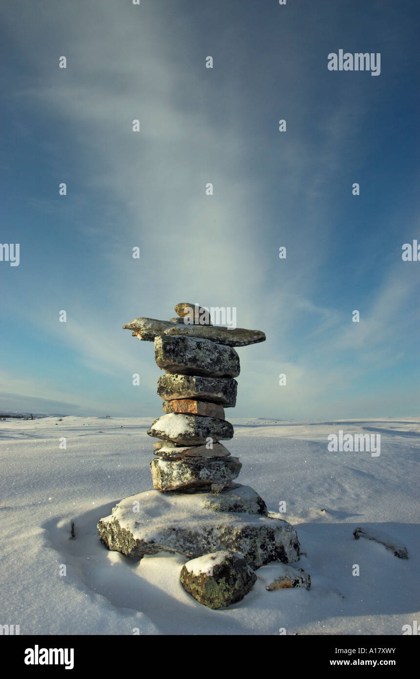 Inukshuk arctic hi-res stock photography and images - Alamy