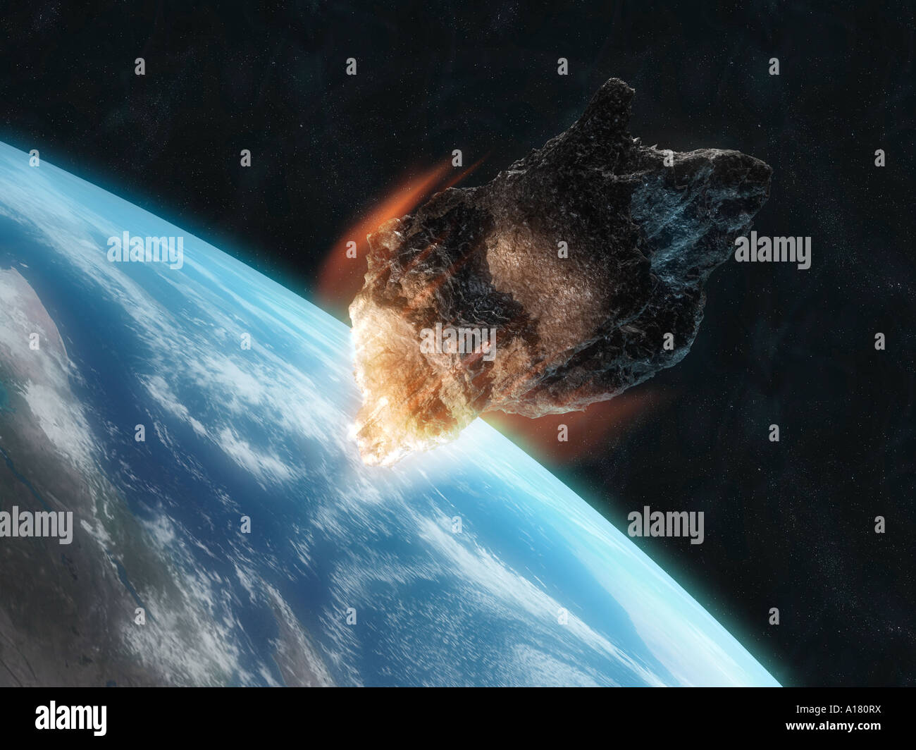 Asteroid impact hi-res stock photography and images - Alamy