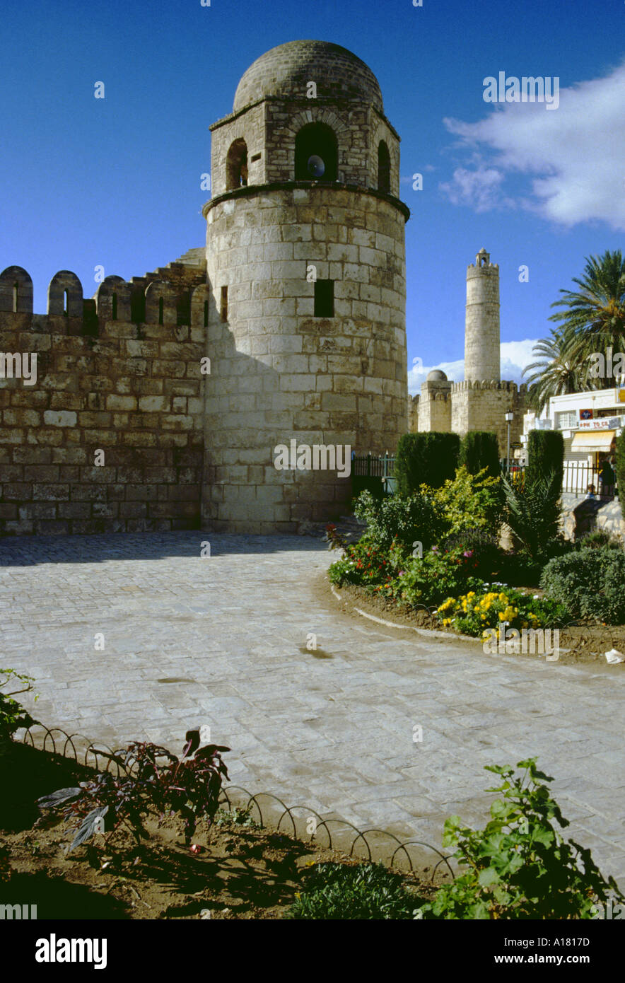 Tunisia Monastir tower Stock Photo - Alamy