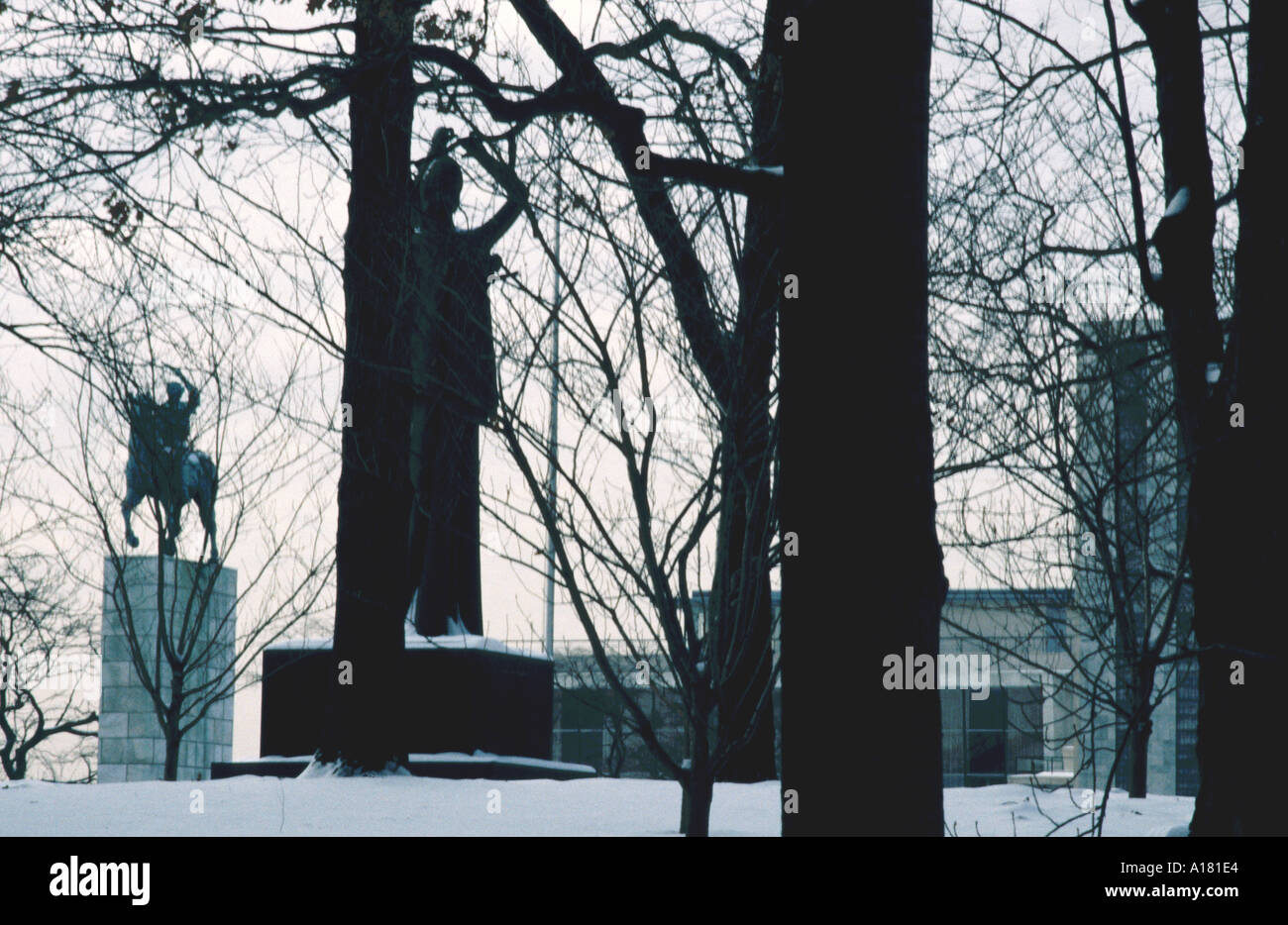 Sculpture garden United Nations New York USA Stock Photo - Alamy