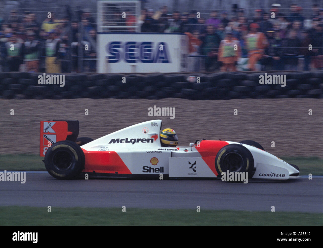 Ayrton senna 1993 european grand prix hi-res stock photography and ...