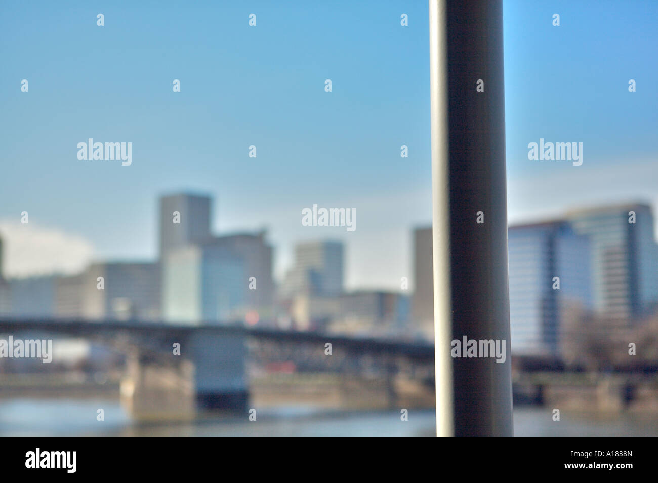 Pole without sign Stock Photo - Alamy