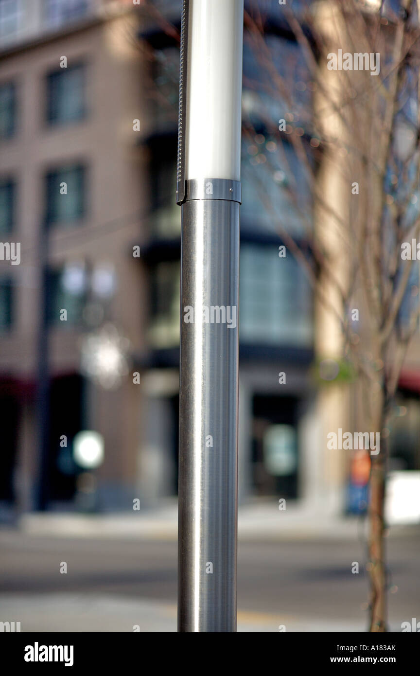 Pole without sign Stock Photo - Alamy