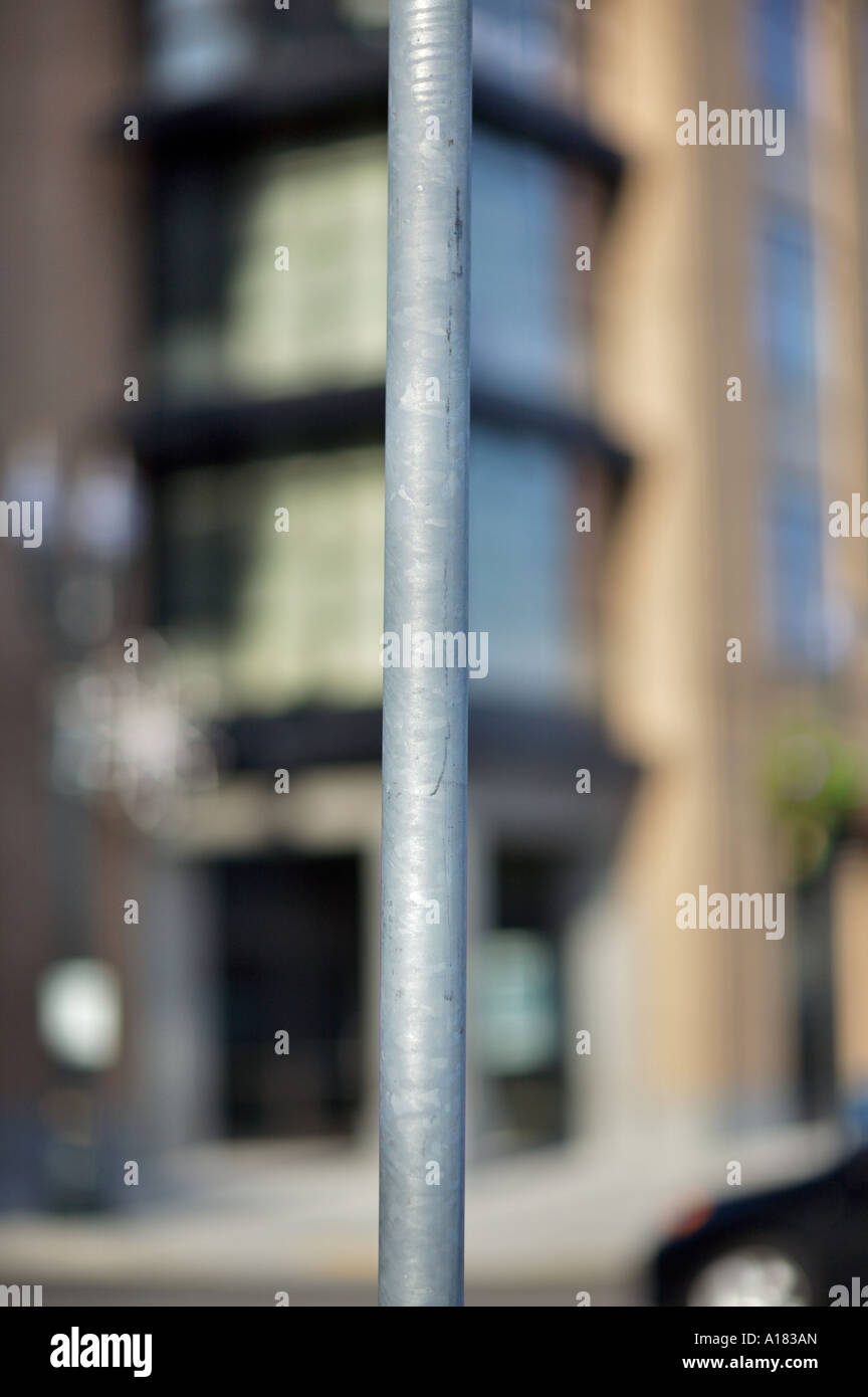 Pole without sign Stock Photo - Alamy