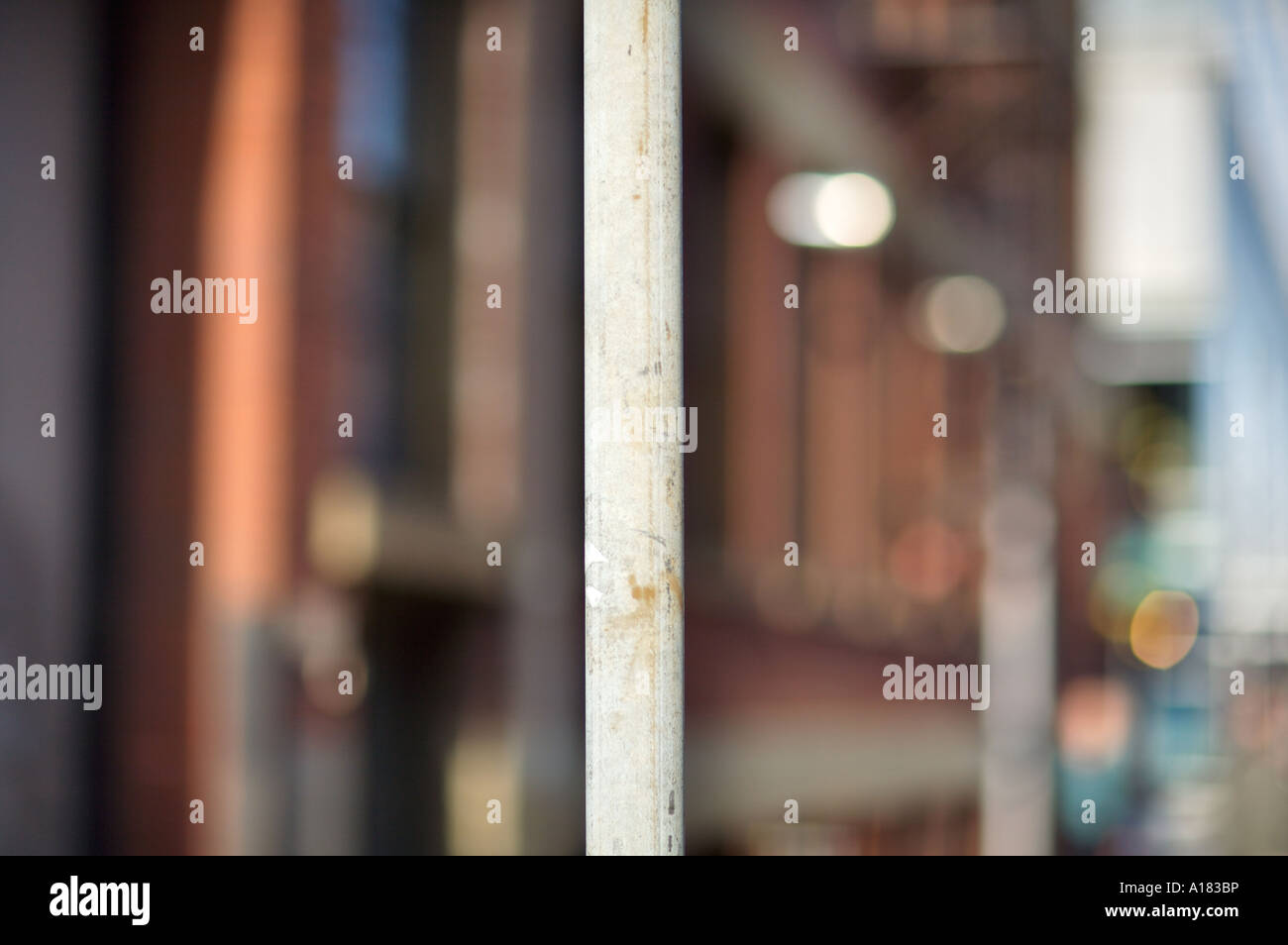 Pole without sign Stock Photo - Alamy
