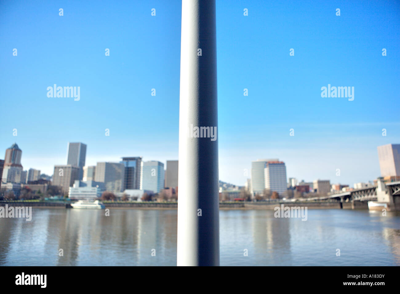 Pole without sign Stock Photo - Alamy
