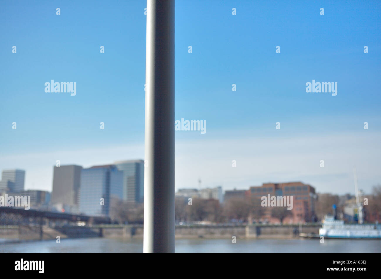 Pole without sign Stock Photo - Alamy