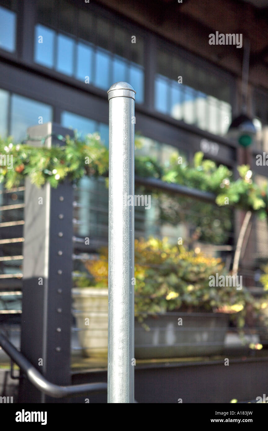 Pole without sign Stock Photo - Alamy