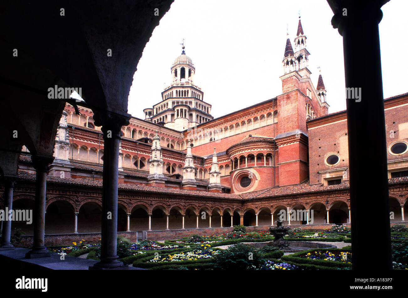 Pavia Carthusian Monastery Certosa Charterhouse Lombard Lombardy Gian ...