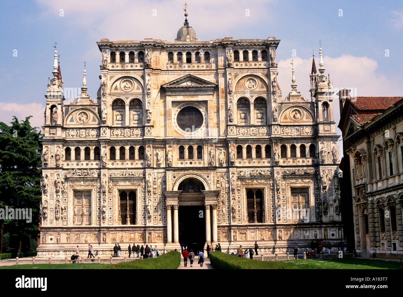 Pavia Carthusian Monastery Certosa Charterhouse Lombard Lombardy Gian ...