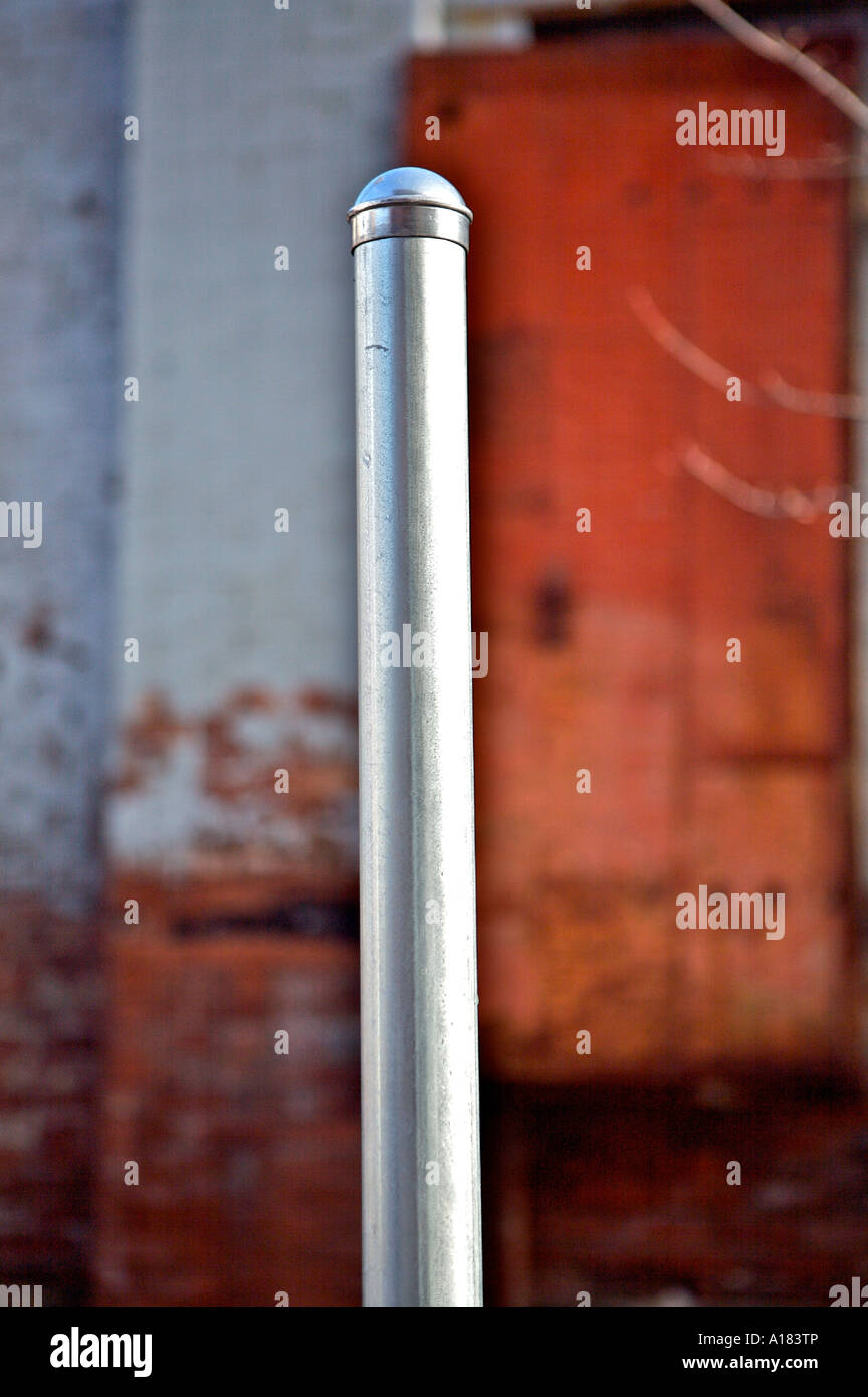 Pole without sign Stock Photo - Alamy