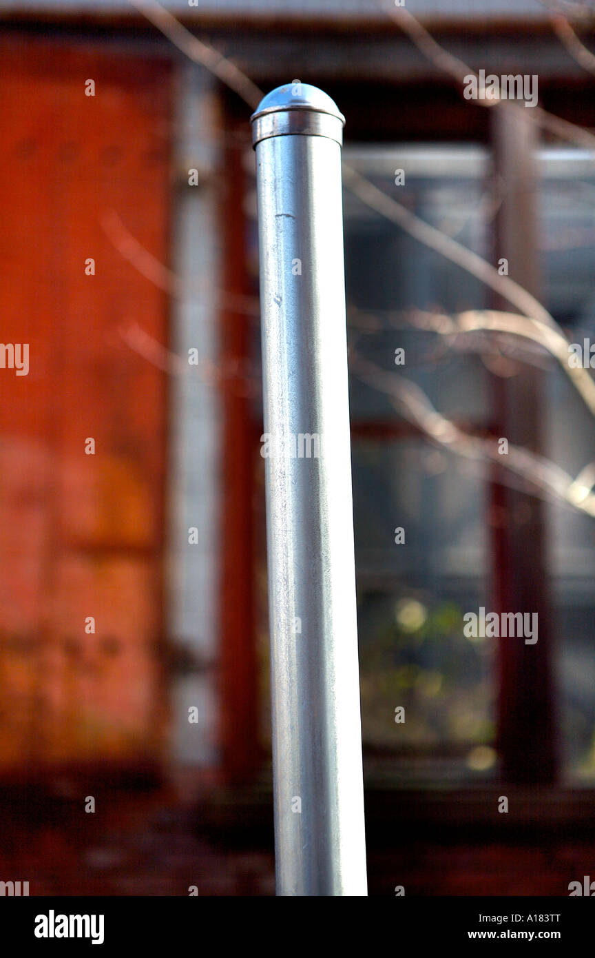 Pole without sign Stock Photo - Alamy