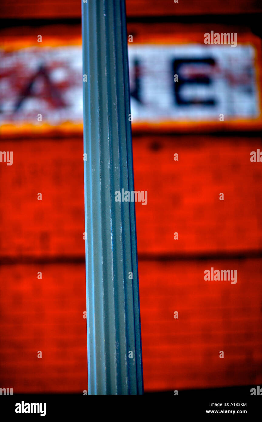 Pole without sign Stock Photo - Alamy