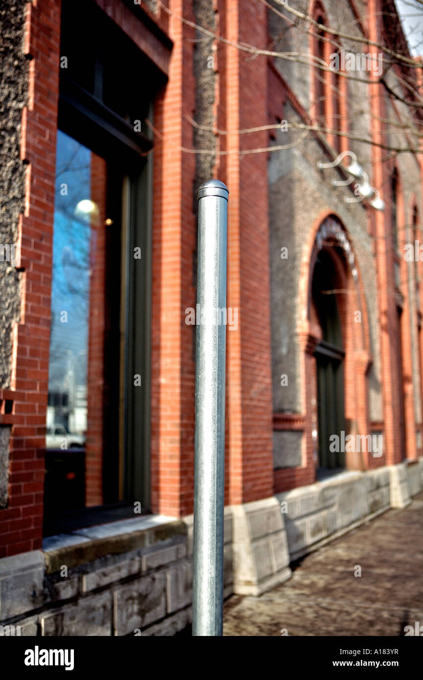 Pole without sign Stock Photo - Alamy