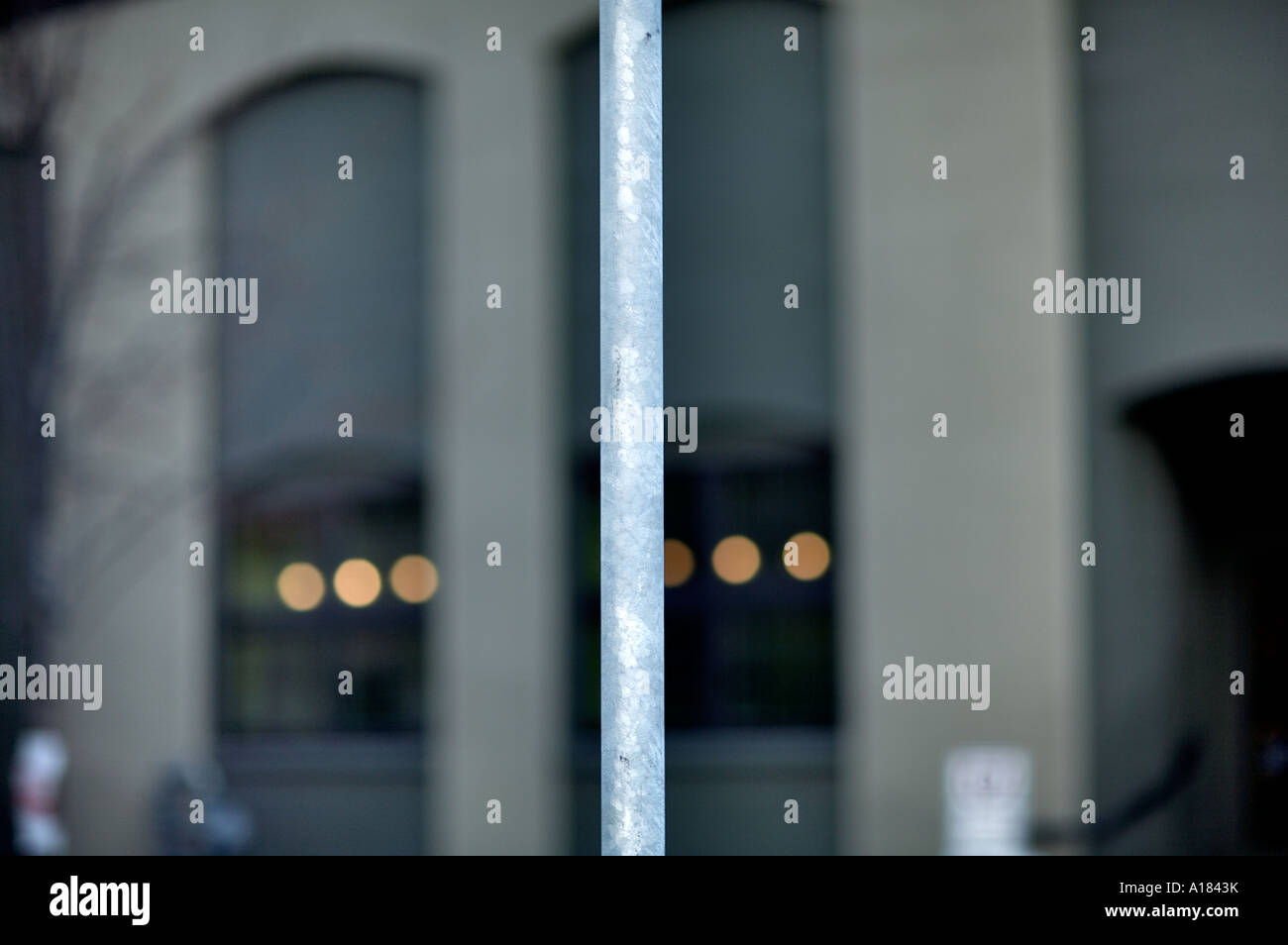 Pole without sign Stock Photo - Alamy