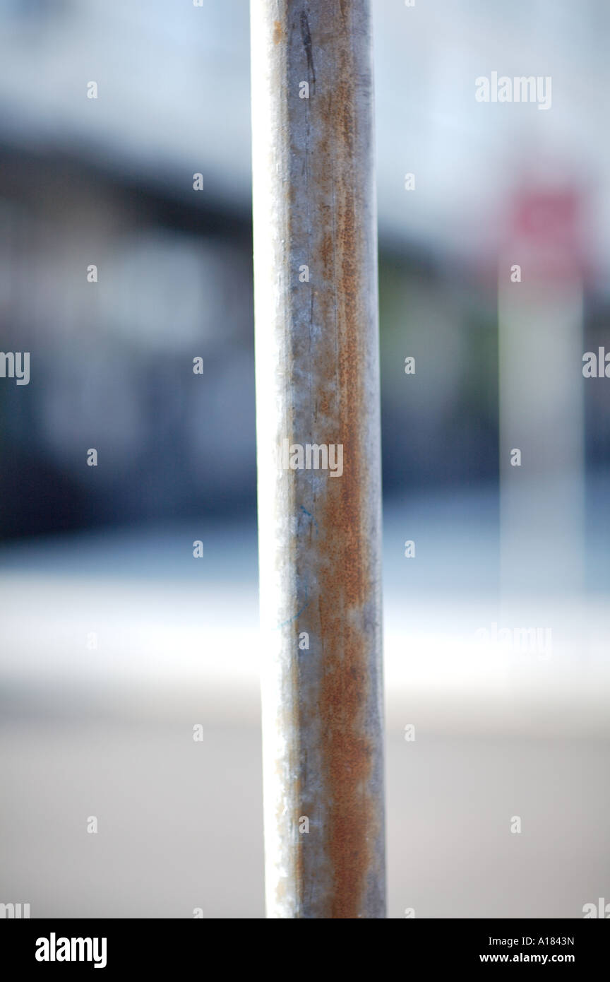 Pole without sign Stock Photo - Alamy