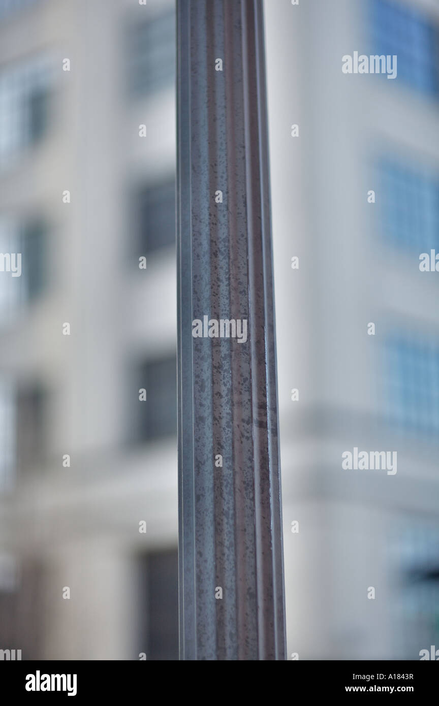 Pole without sign Stock Photo - Alamy
