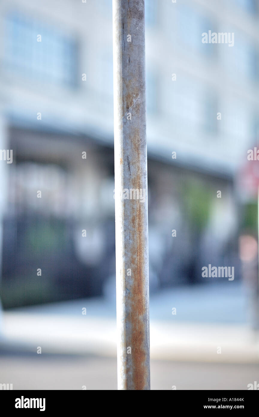 Pole without sign Stock Photo - Alamy