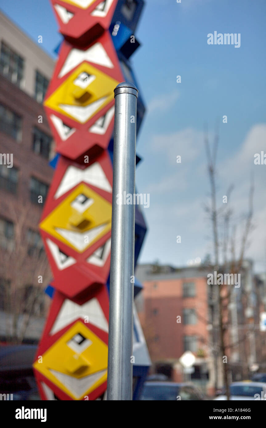 Pole without sign Stock Photo - Alamy