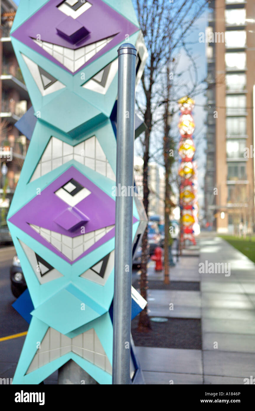 Pole without sign Stock Photo - Alamy