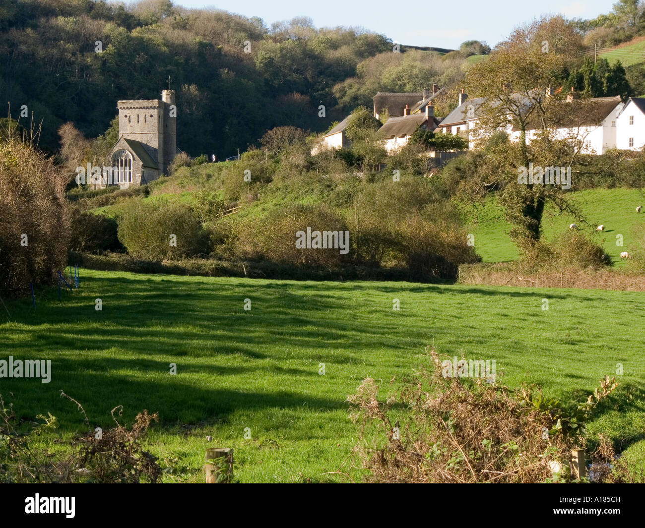 St winifreds church hi-res stock photography and images - Alamy