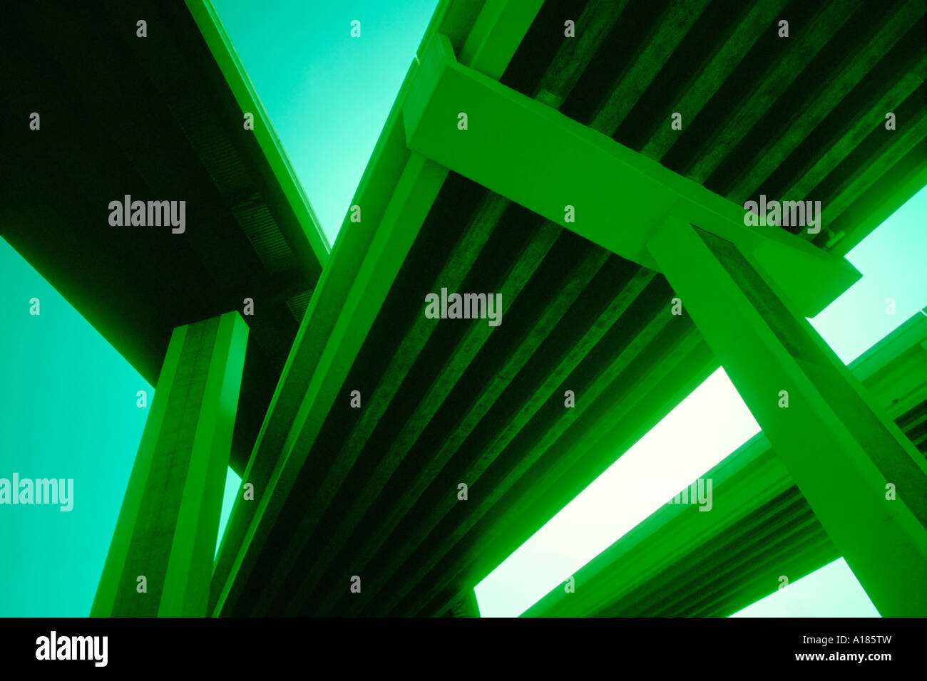 Freeway Overpass outside Dallas, Texas, USA Stock Photo - Alamy