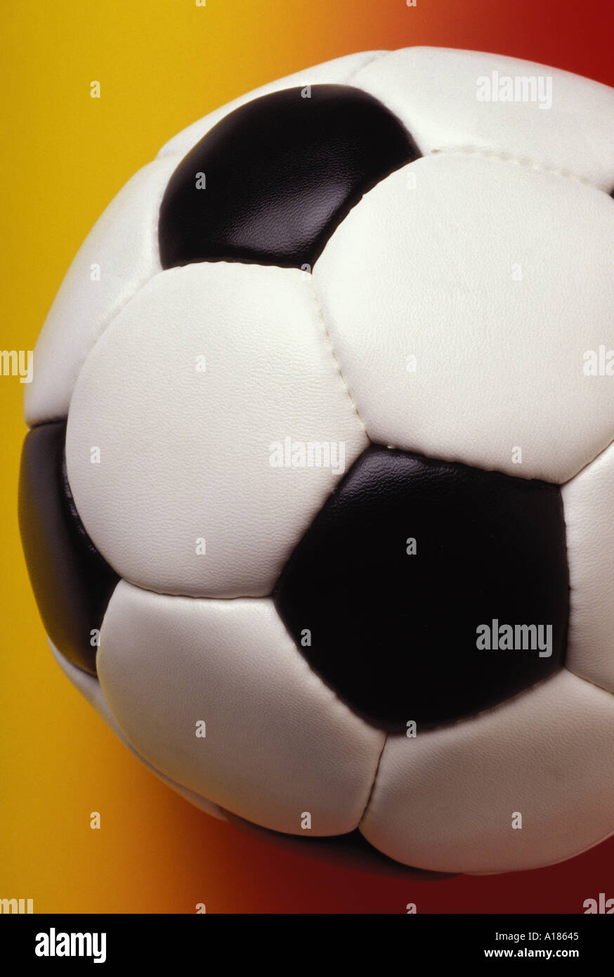 Soccer ball still life Stock Photo - Alamy