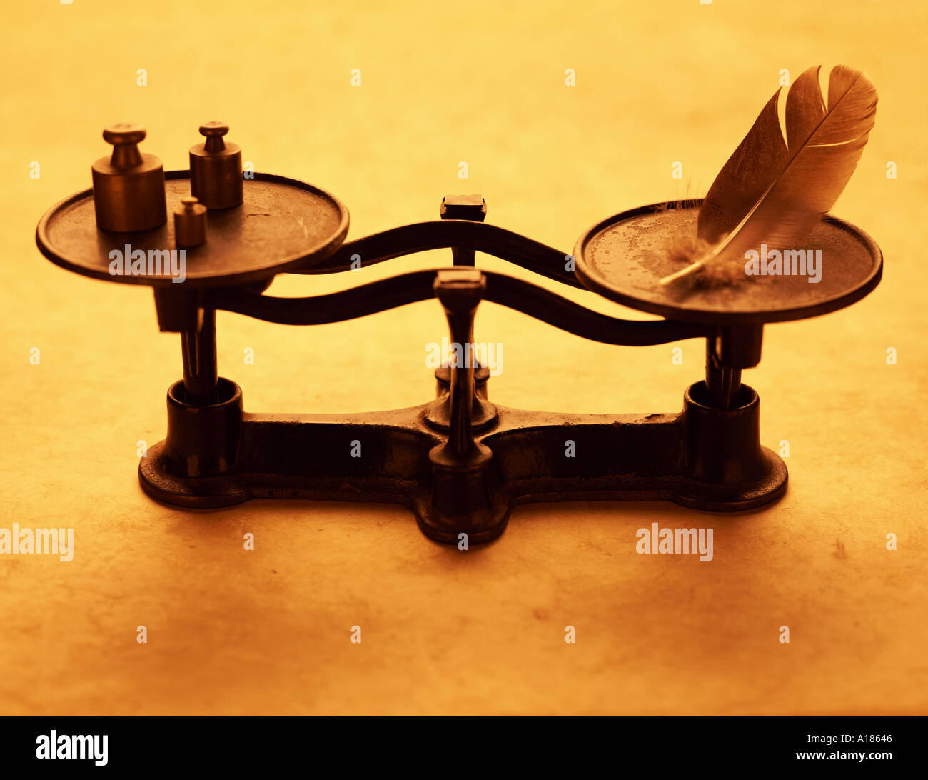 Scale and feather Stock Photo - Alamy