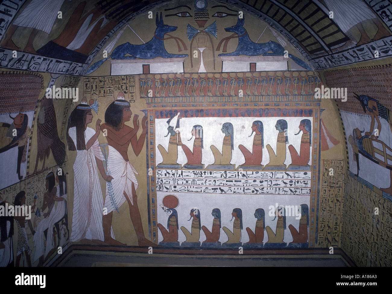 Tomb of rameses ii hi-res stock photography and images - Alamy