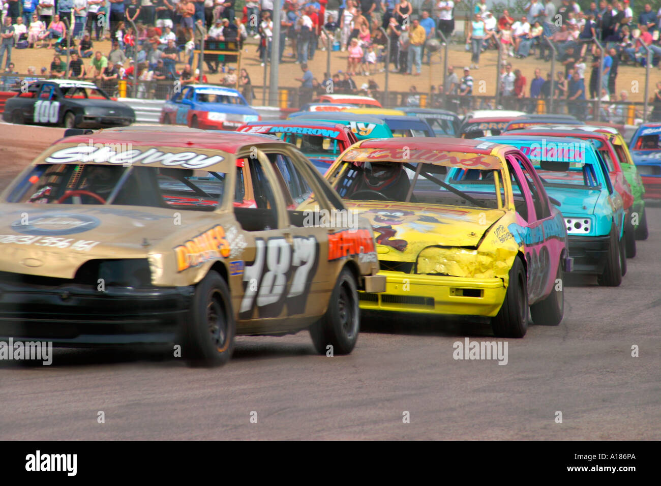 Banger racing hi-res stock photography and images - Alamy