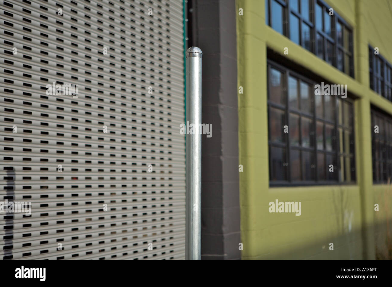 Pole without sign Stock Photo - Alamy